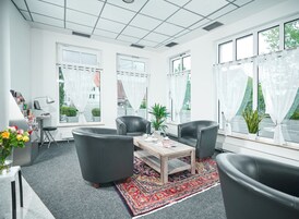 Sala de estar do lobby