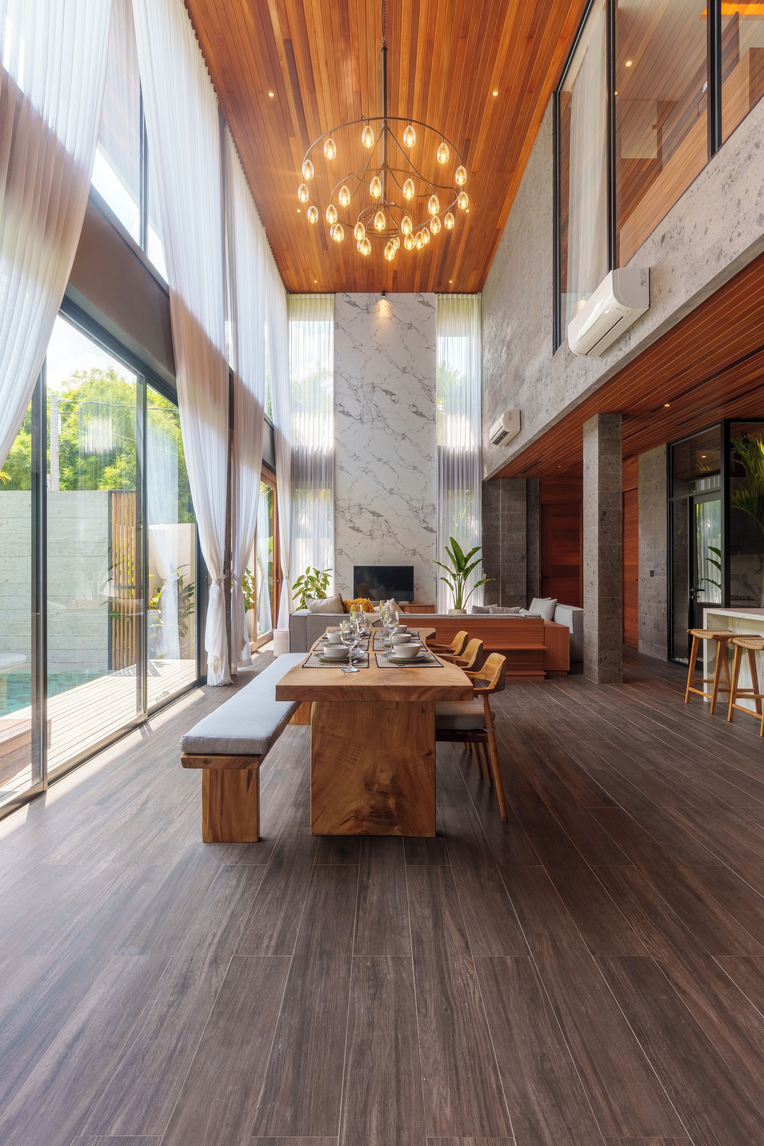 Villa de Luxo, 3 quartos, piscina privativa | Sala de jantar