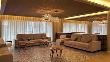 Sala de estar do lobby