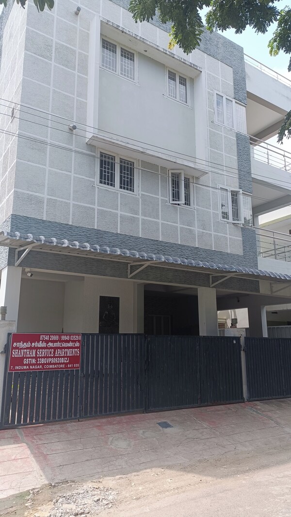 Shantham Service Apartments Indumangar - Coimbatore
