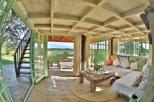 Cabana romântica | Área de estar