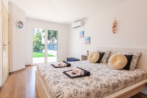 4 quartos, roupa de cama fornecida 