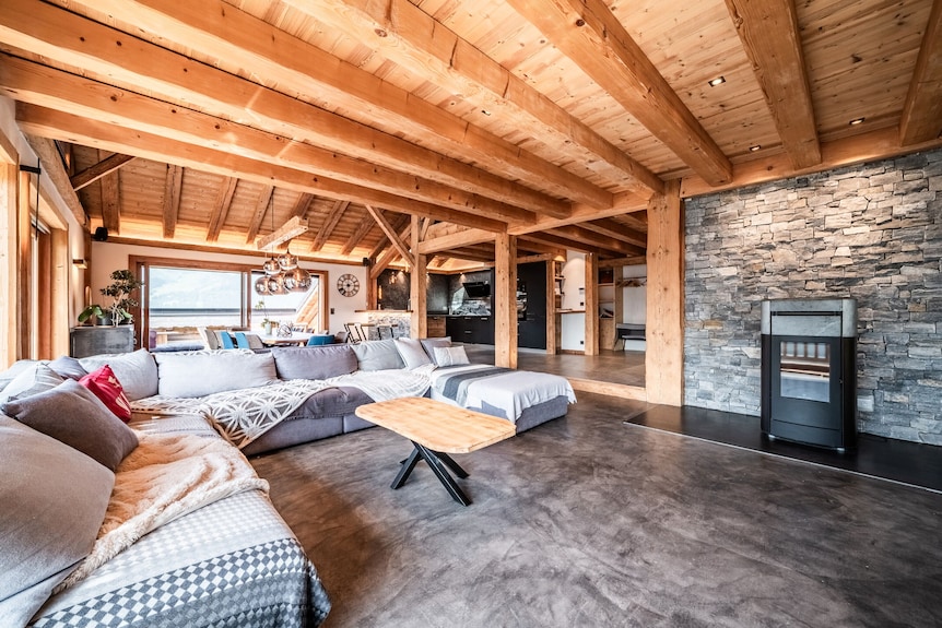 Chalet 'Le Perray Alpine Lodge' Mit Bergblick, Privater Terrasse Und Wlan - Bernex