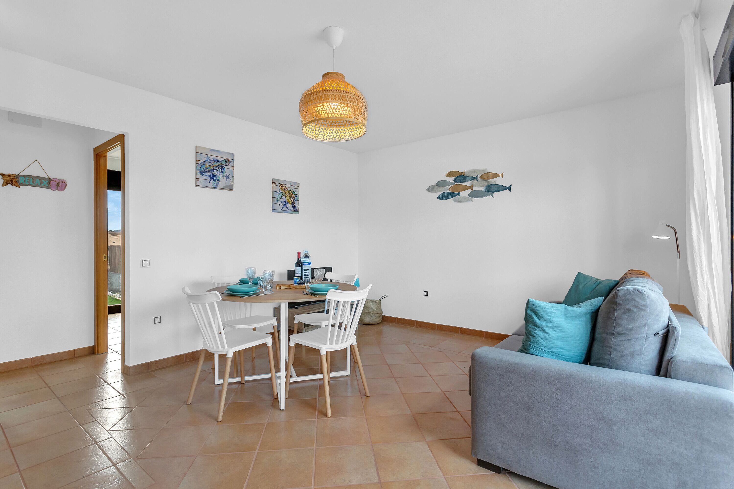 Villa 'Asensio' Avec Vue Sur La Montagne, Piscine Partagée Et Wi-fi - Fuerteventura