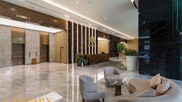 Sala de estar do lobby