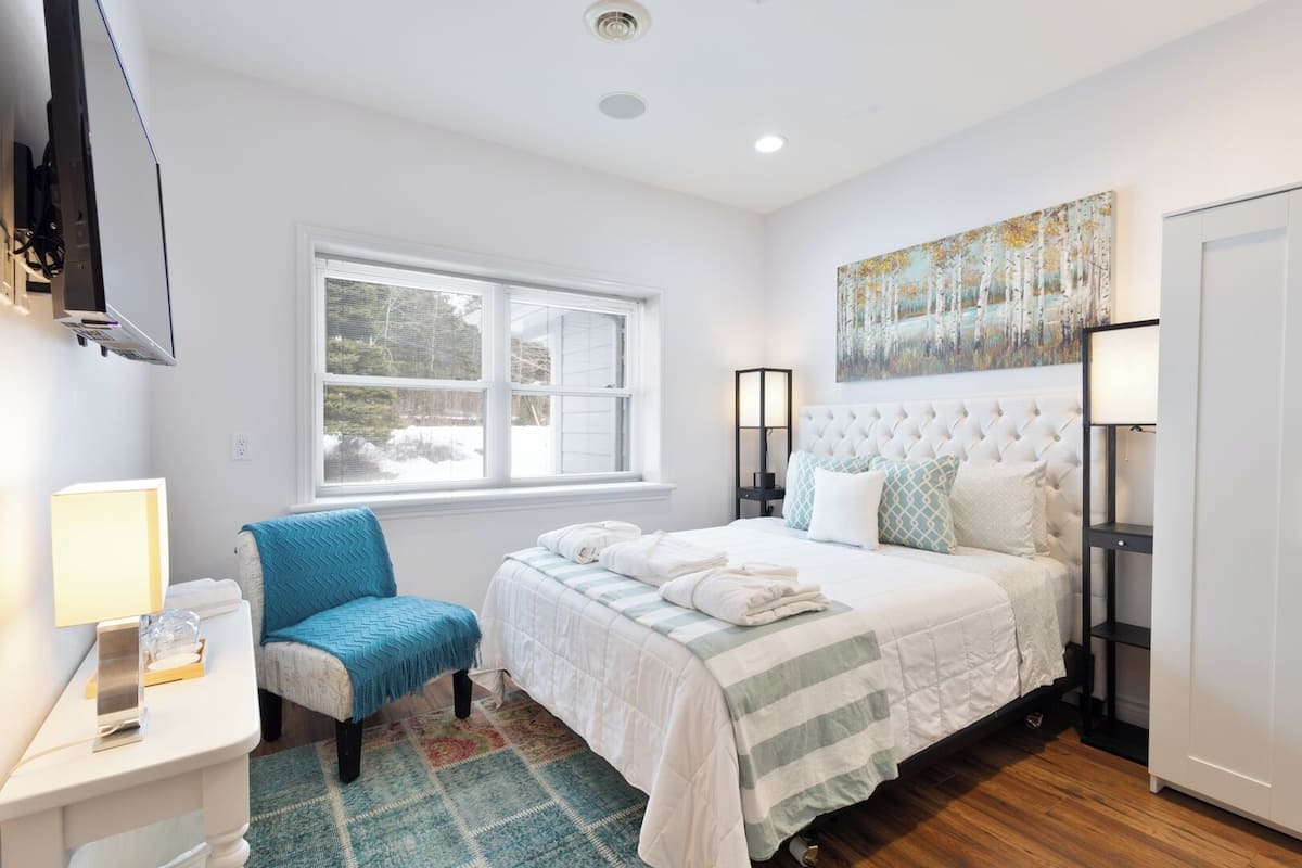 Quarto luxo, no jardim | Vista para o jardim