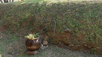 Quarto Quádruplo Familiar, vista para o jardim | Vista do quarto