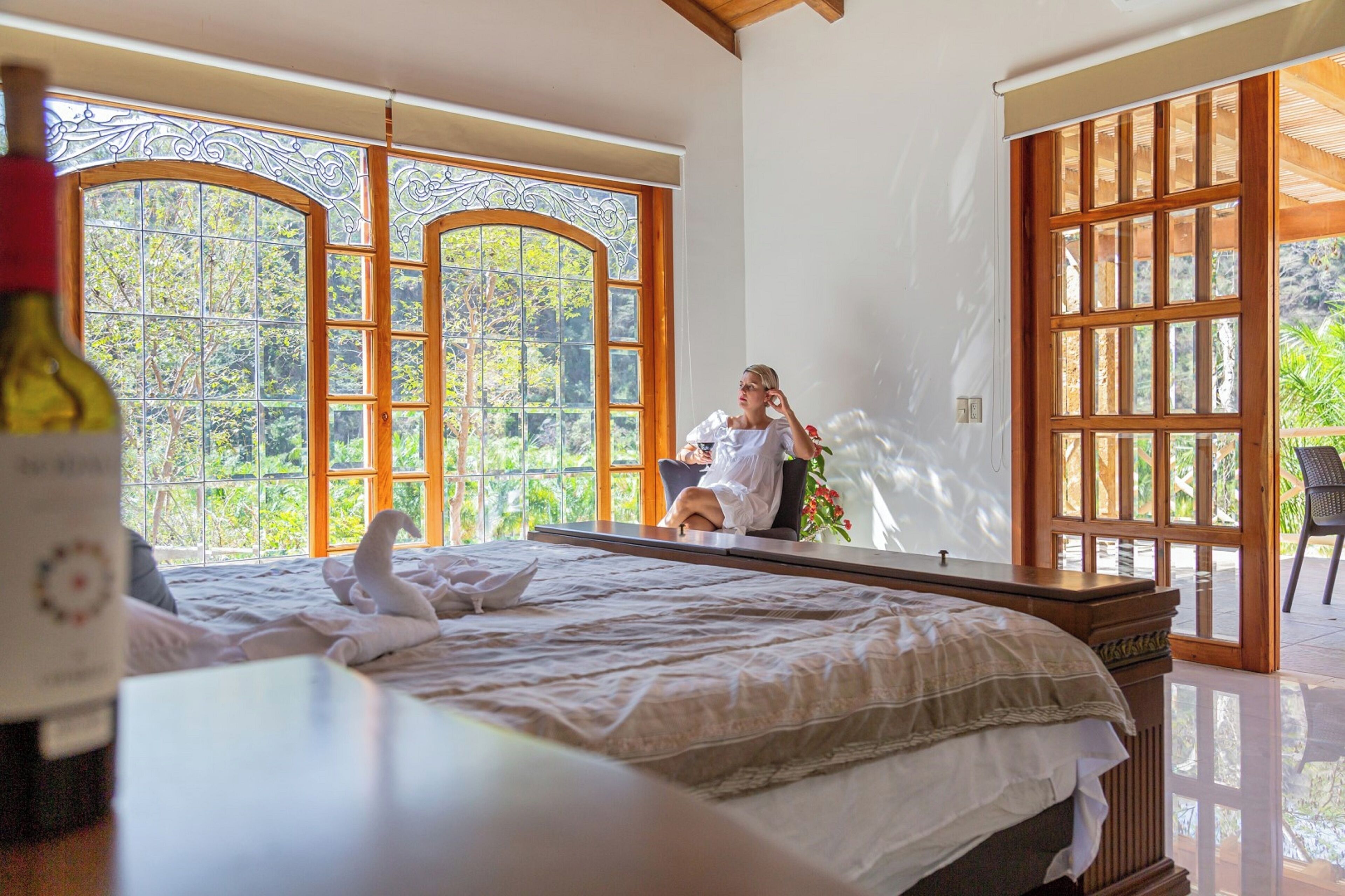 Villa Júnior, vista para a montanha | Roupa hipoalergénica, com decoração personalizada 