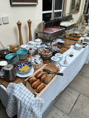 Opções para refeição no quarto