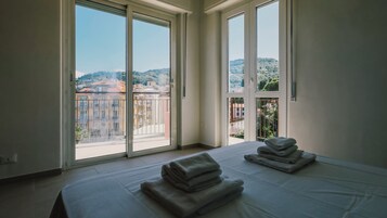 Apartamento (1 Bedroom) | 1 quarto, lençóis de algodão egípcio, roupa de alta qualidade 