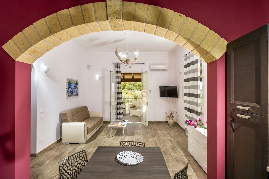 Estupenda Casa De Vacaciones Privada Con Wifi, Piscina Privada, A/c, Tv, Veranda Y Vista Panorámica - Castellammare del Golfo