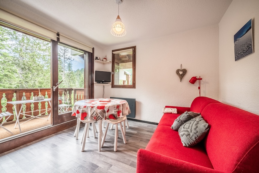 Appartement 'Fleury' Avec Vue Sur Montagne Et Balcon - Lac de Pététoz