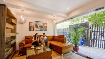 Sala de estar do lobby