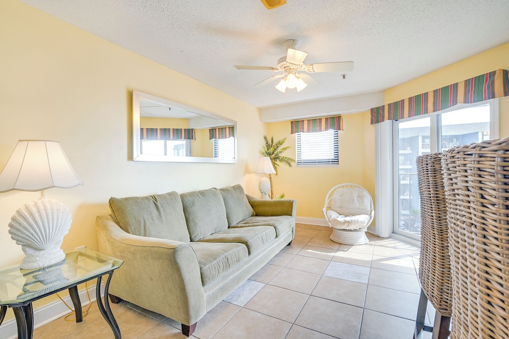 Pool & Ocean View: Myrtle Beach Resort Condo! - Surfside Beach, SC