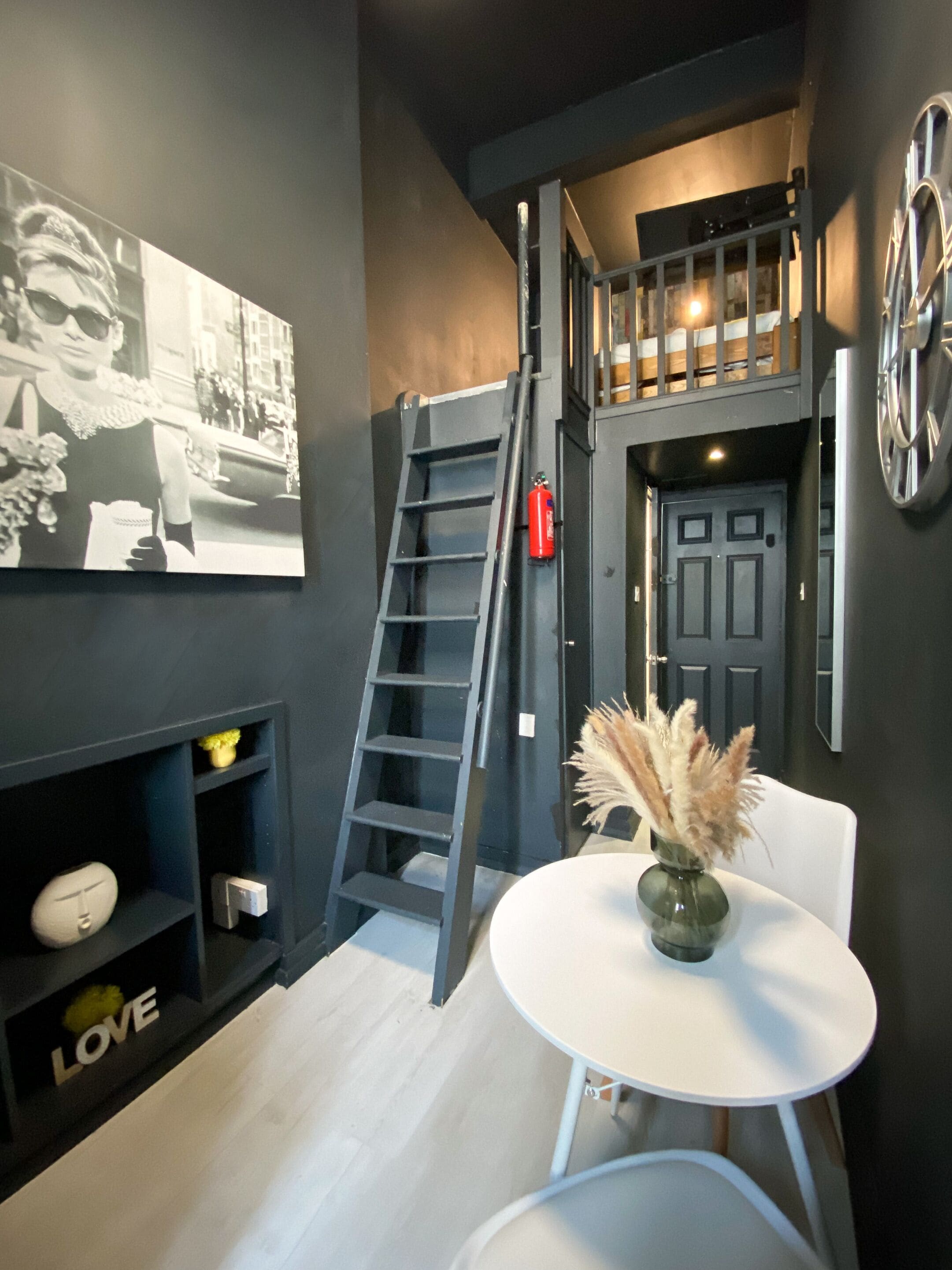 Estúdio Standard, casa de banho anexa | Cortinas/cortinados opacos, ferro/tábua de engomar, Wi-fi grátis 