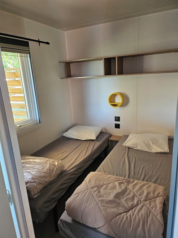 Mobil Home Climatisé 6 Personnes Camping La Falaise 4 - Narbona