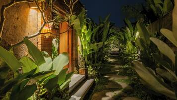 Entrada do alojamento