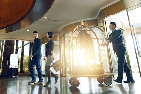 Receção. Gung Business Hotel Jeonju