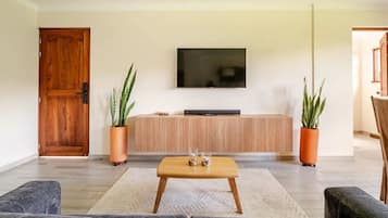 Televisor LED de 50 de polegadas com canais digitais, lareira, Netflix