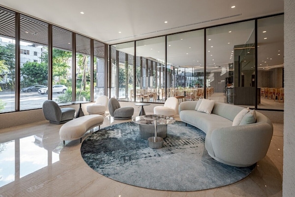 Sala de estar do lobby