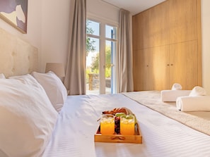 Apartamento, 1 quarto, pátio | 2 quartos