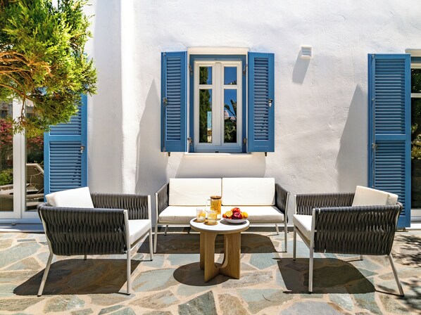 Apartamento, 1 quarto, varanda | Terraço/pátio