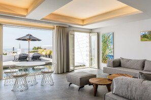 Suíte executiva | Área de estar | TV