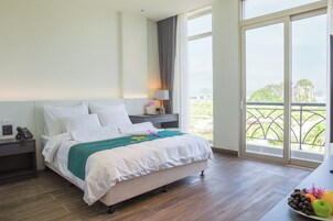 Quarto Duplo Deluxe, vista para o rio | Vista do quarto