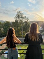 Apartamento Clássico, 1 quarto, varanda, vista para o jardim | Terraço/pátio interior