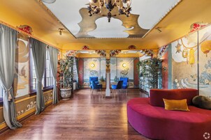Sala de estar do lobby