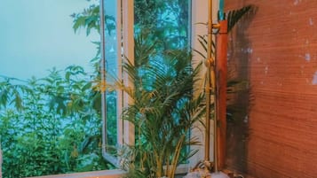 Casa luxo, ar-condicionado, vista para a colina | 1 quarto, frigobar (abastecido com alguns itens grátis)