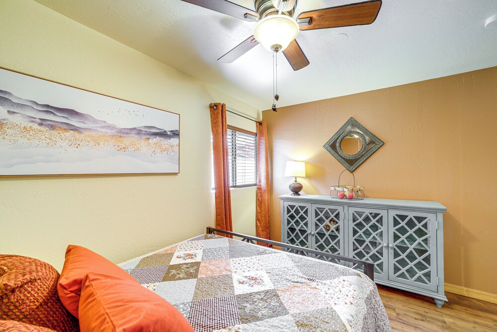 ファミリー キャビン イン パイン ウィズ デック: ペット ウェルカム! - アリゾナ州