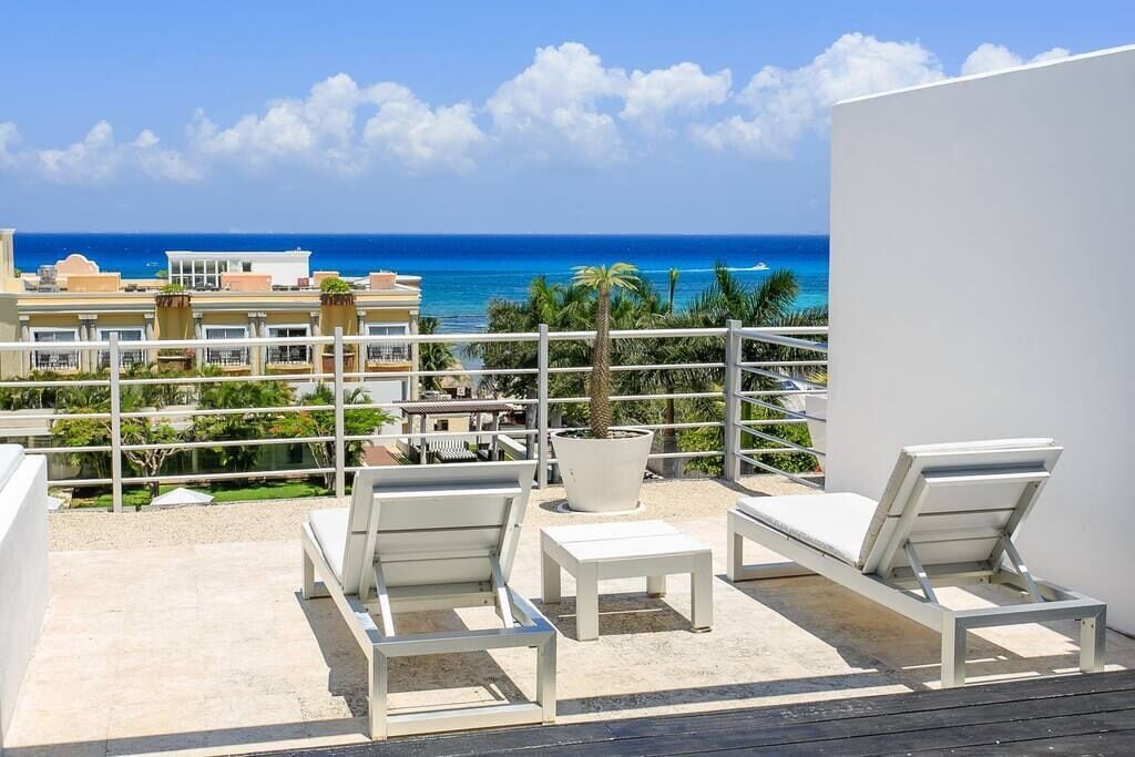 Apartamento Comfort, várias camas, varanda | Vista da varanda