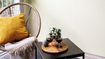 Apartamento Standard em Condomínio Fechado, 1 cama queen-size e sofá-cama, não fumadores, cozinha | Varanda