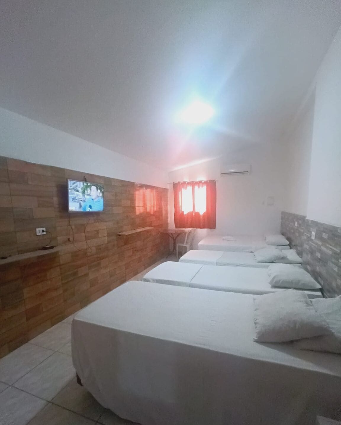 Quartos insonorizados, Wi-fi grátis 