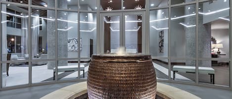 Entrada do alojamento