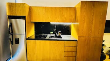 Loft Deluxe, Vista para a cidade | 1 quarto, ferro/tábua de engomar, Wi-fi grátis