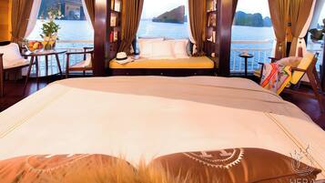 Quarto Duplo ou Twin Presidencial, varanda, vista para o oceano | Vista do quarto