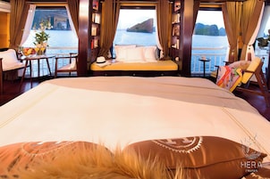 Quarto Duplo ou Twin Presidencial, varanda, vista para o oceano | Vista do quarto