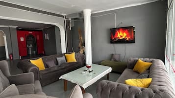 Sala de estar do lobby