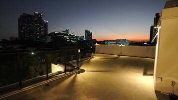 Terraço no piso superior