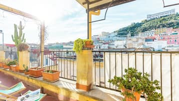 Vista para a cidade desde o alojamento