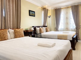 Quarto Quádruplo Familiar, ar condicionado
