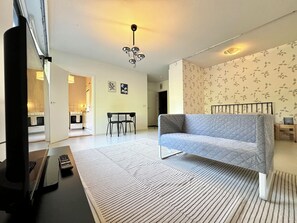 Quarto básico | Área de estar