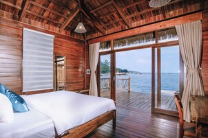 Bangalô básico | Cofres nos quartos, cortinas blackout, ferros/tábuas de passar roupa