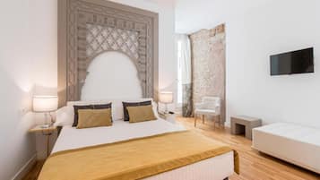 Apartamento Standard, 1 quarto | 1 quarto, edredões de penas, cortinas/cortinados opacos