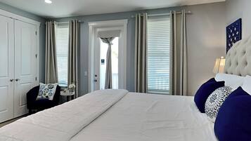 Casa, várias camas, varanda, vista para o oceano (The Blue Pearls) | 4 quartos, individualmente decorados, individualmente mobiliados