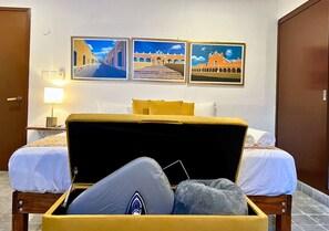 Quarto luxo | Roupas de cama premium, frigobar, cofres nos quartos