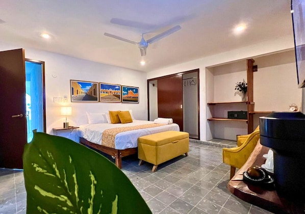 Quarto luxo | Roupas de cama premium, frigobar, cofres nos quartos