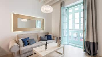 Apartamento Standard, 2 quartos | Sala de estar